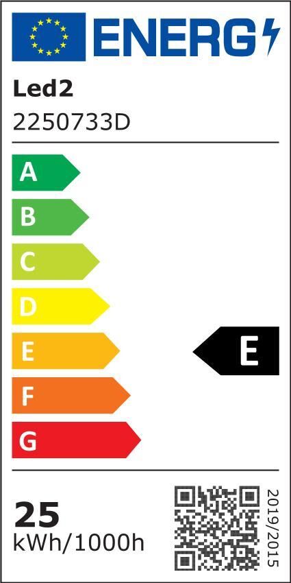 LED2 2250733D ZETA L, B DALI/PUSH DIM 25W 3000K