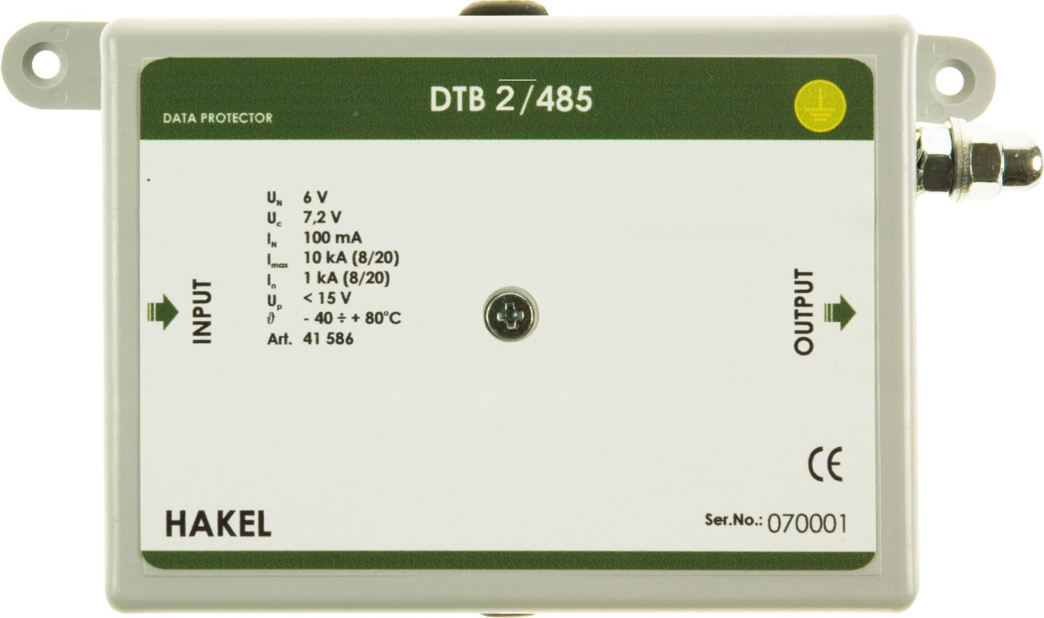 DTB 2/485 datová ochrana